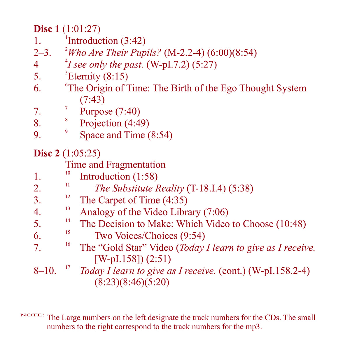 The Metaphysics of Time – Foundation for "A Course in Miracles"® Online ...